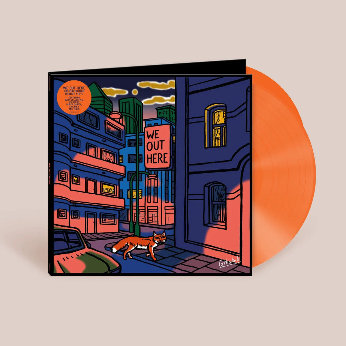 WE OUT HERE (VARIOUS ARTISTS) VINYL RE-ISSUE (LTD. ED. ORANGE 2LP GATE – VENUS VINYL