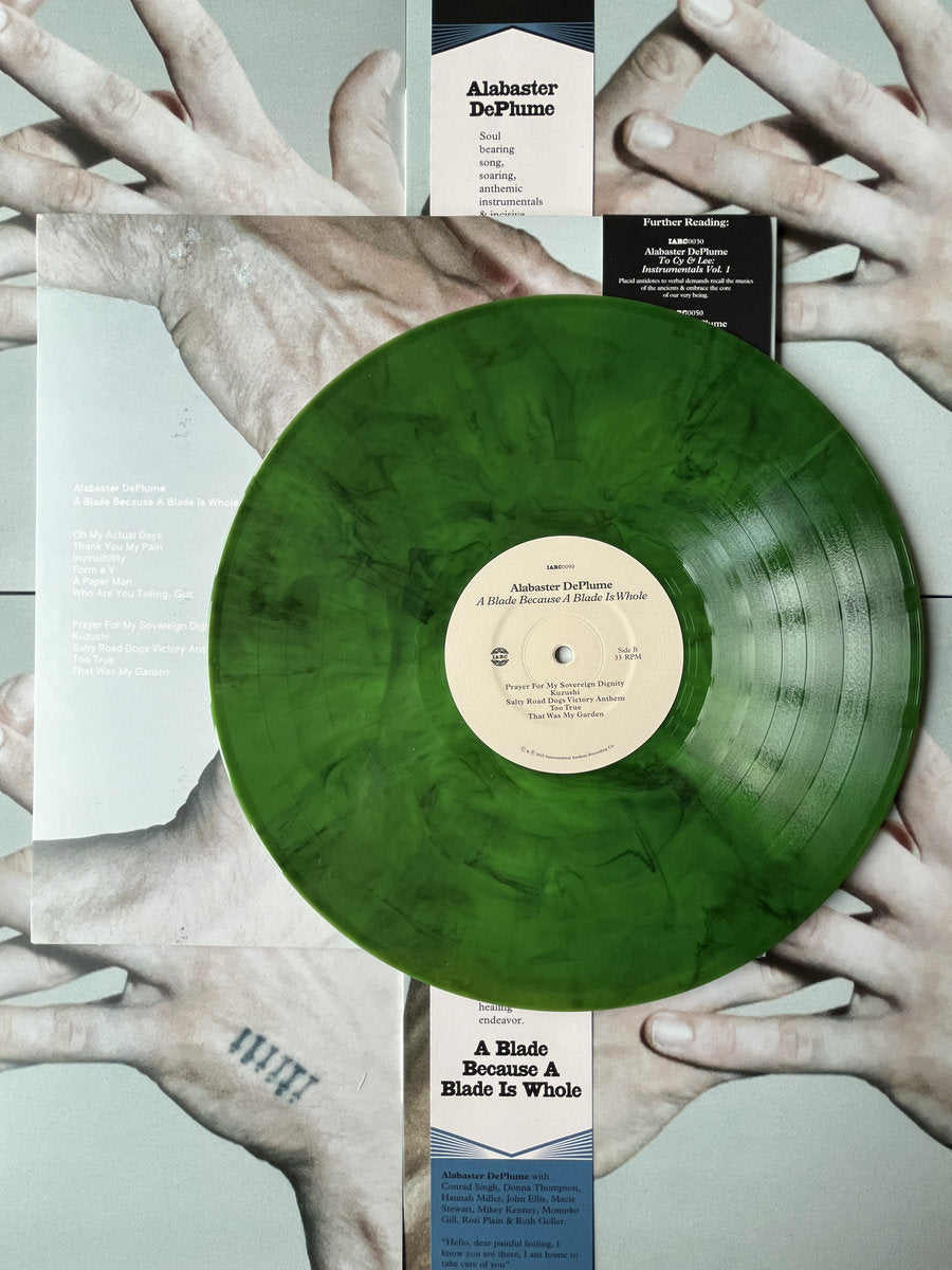 ALABASTER DEPLUME - A BLADE BECAUSE A BLADE IS WHOLE VINYL (LTD. ED. V ...
