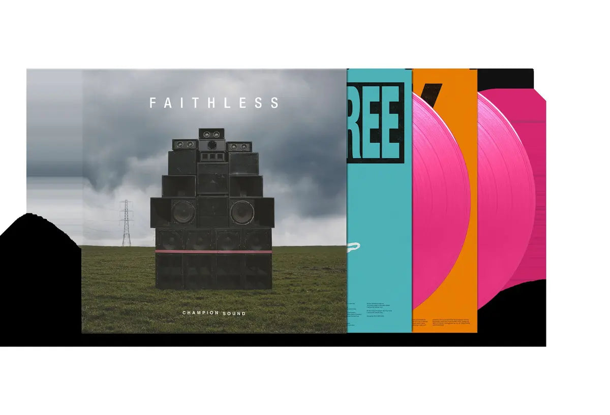 FAITHLESS - CHAMPION SOUND VINYL (SUPER LTD. 'RSD STORES' ED. HOT PINK ...