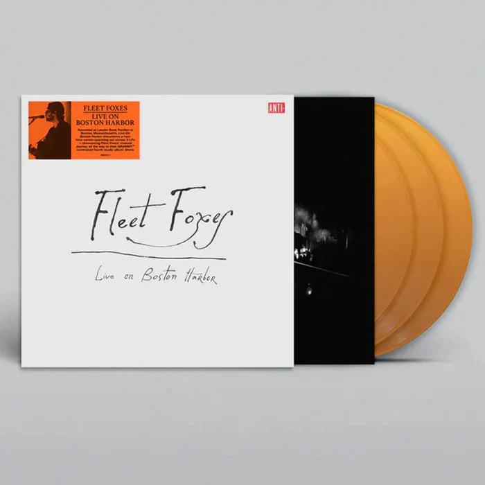 FLEET FOXES - LIVE ON BOSTON HARBOR VINYL (LTD. ED. PEACH 3LP W/ SLIPC ...