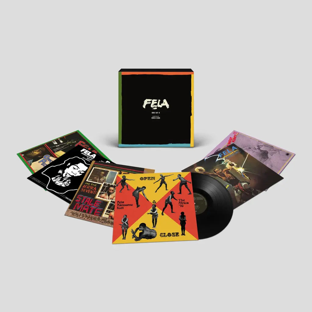 FELA KUTI - BOX SET #6 CURATED BY IDRIS ELBA VINYL (LTD. ED. 7LP BOXSE ...