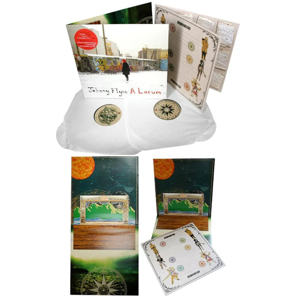JOHNNY FLYNN - A LARUM VINYL RE-ISSUE (LTD. ED. 2LP W/ POP UP GATEFOLD ...