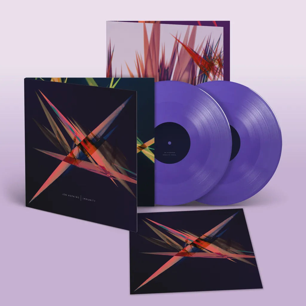 JON HOPKINS - IMMUNITY VINYL (LTD. 10TH ANN. ED. PURPLE 2LP GATEFOLD ...