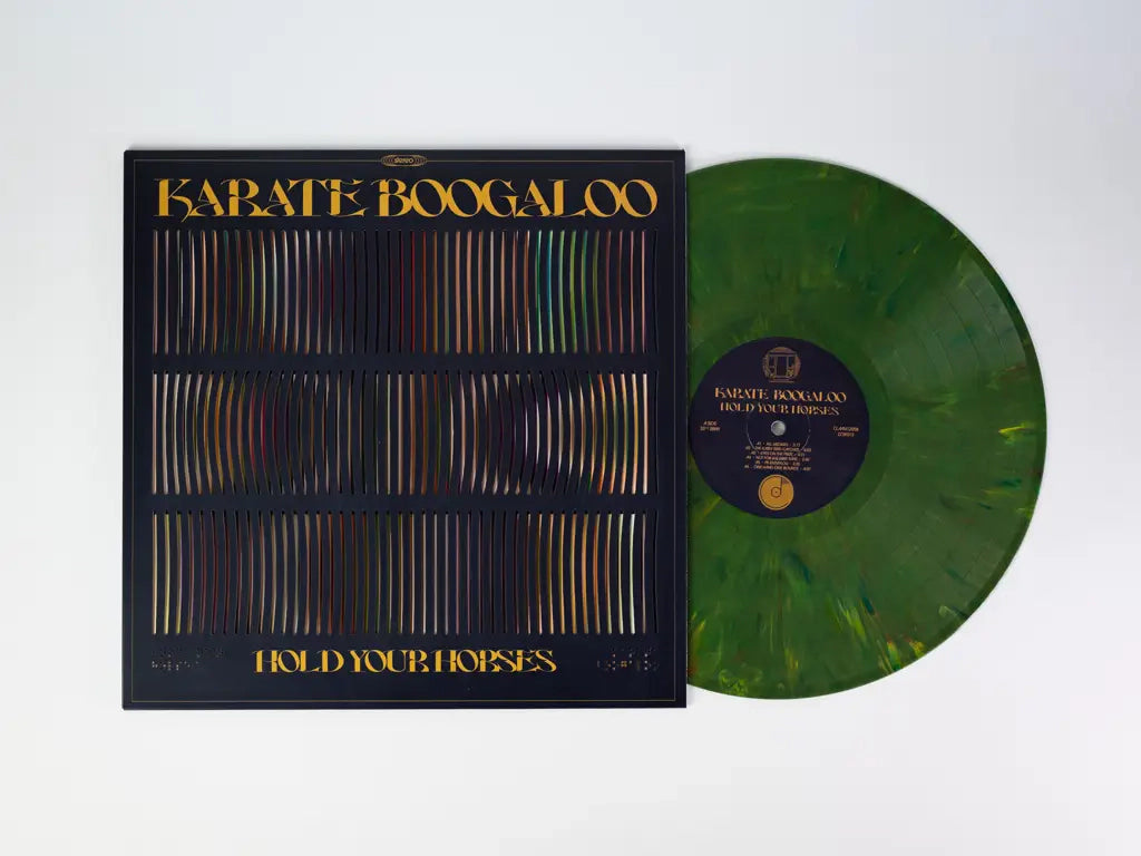 KARATE BOOGALOO - HOLD YOUR HORSES VINYL (LTD. ED. CAMO GREEN LP W/ SP ...