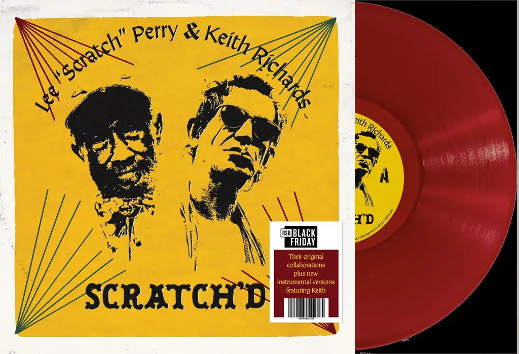 LEE SCRATCH PERRY & KEITH RICHARDS - SCRATCH'D VINYL (SUPER LTD. 'RSD ...