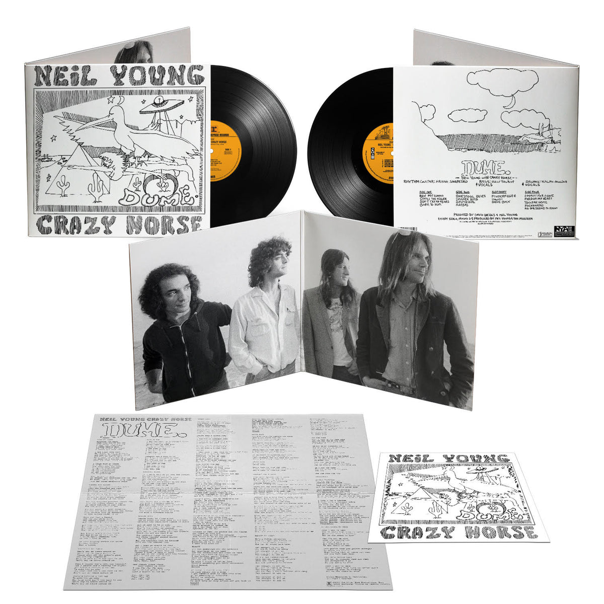 NEIL YOUNG WITH CRAZY HORSE - DUME VINYL (2LP GATEFOLD) – VENUS VINYL