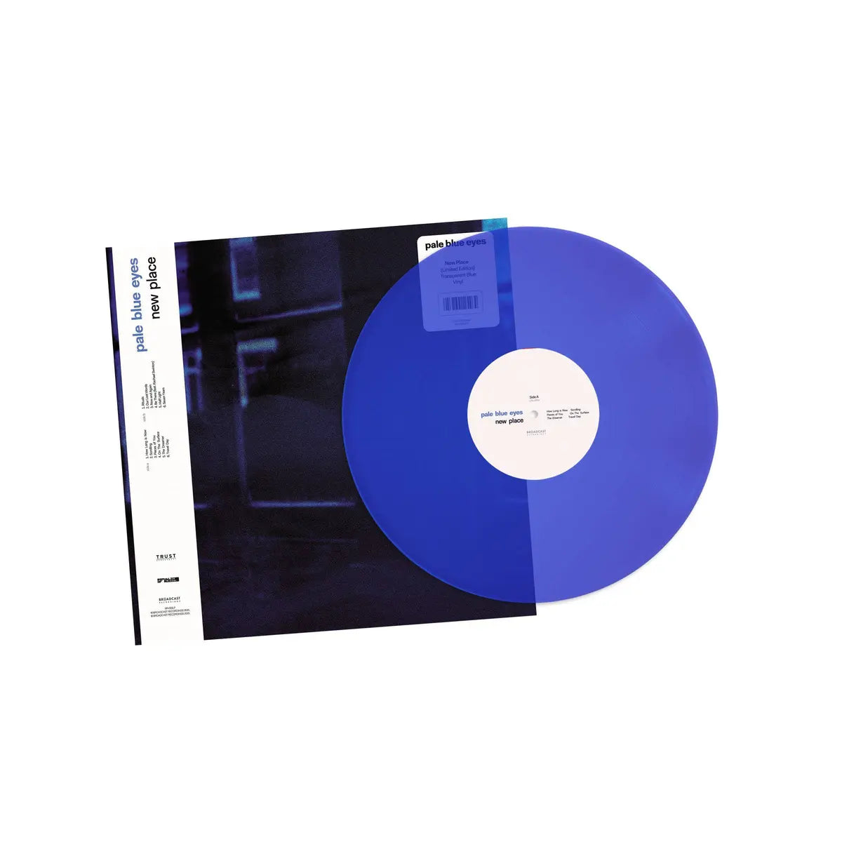 PALE BLUE EYES - NEW PLACE VINYL (LTD. INDIES EXCL. ED. TRANSPARENT BL ...