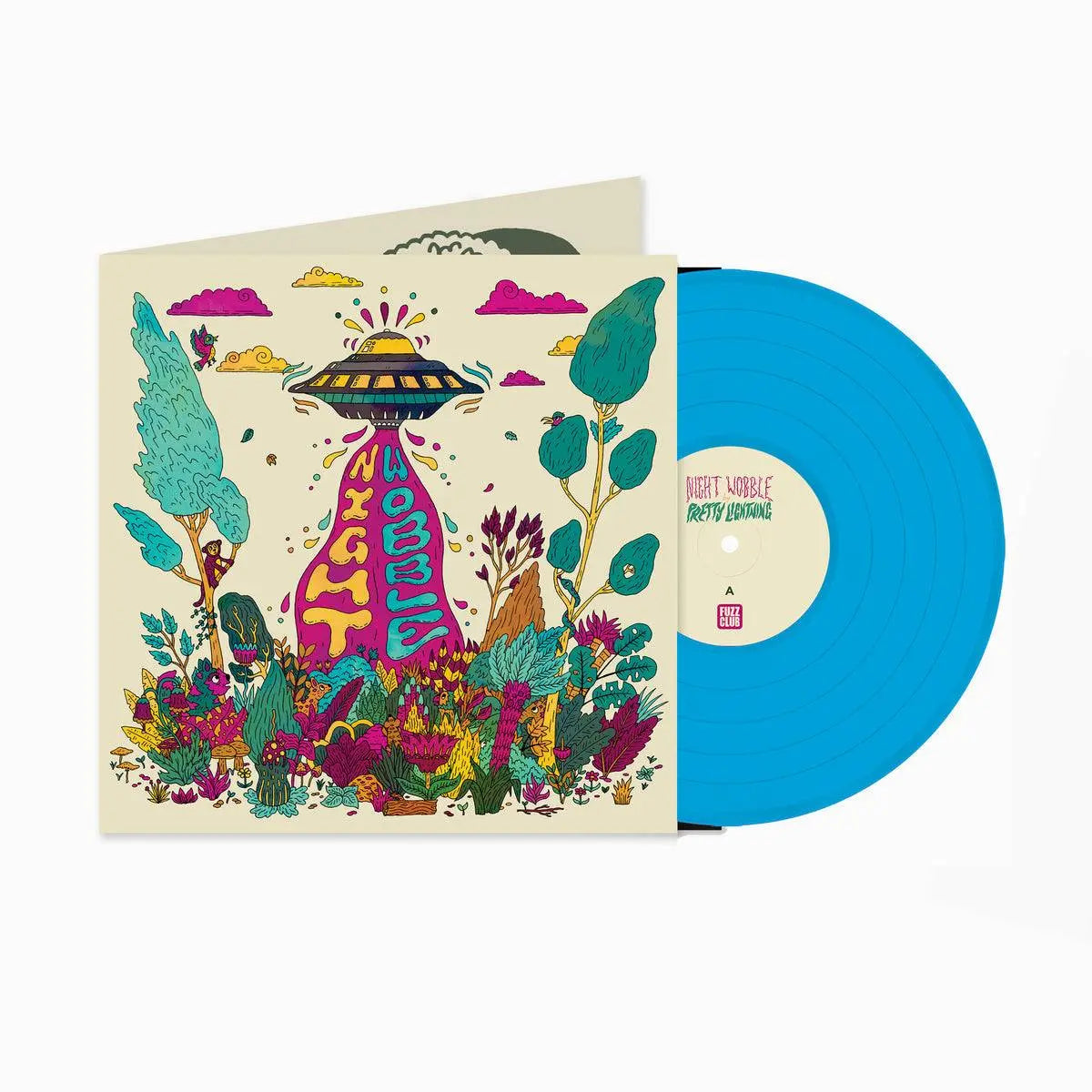 PRETTY LIGHTNING - NIGHT WOBBLE VINYL (LTD. ED. BLUE GATEFOLD) – VENUS ...
