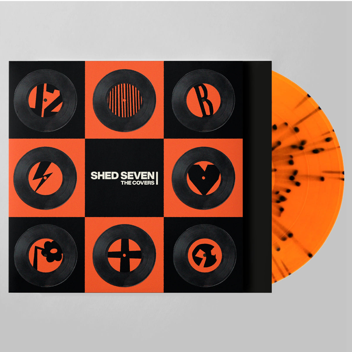 SHED SEVEN - SHED SEVEN - THE COVERS VINYL (SUPER LTD. 'RSD' ED. SPLAT ...