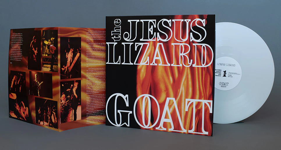 THE JESUS LIZARD - GOAT VINYL RE-ISSUE (LTD. ED. 180G WHITE GATEFOLD ...