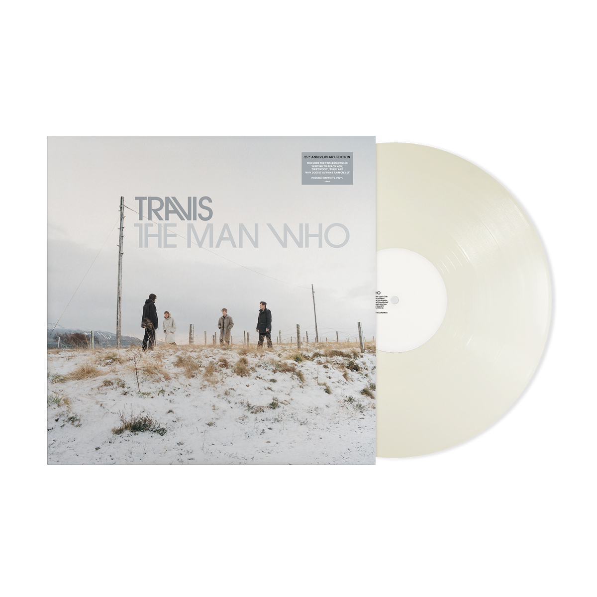 TRAVIS - THE MAN WHO VINYL (SUPER LTD. 'NAD' 20TH ANN. ED. WHITE ...