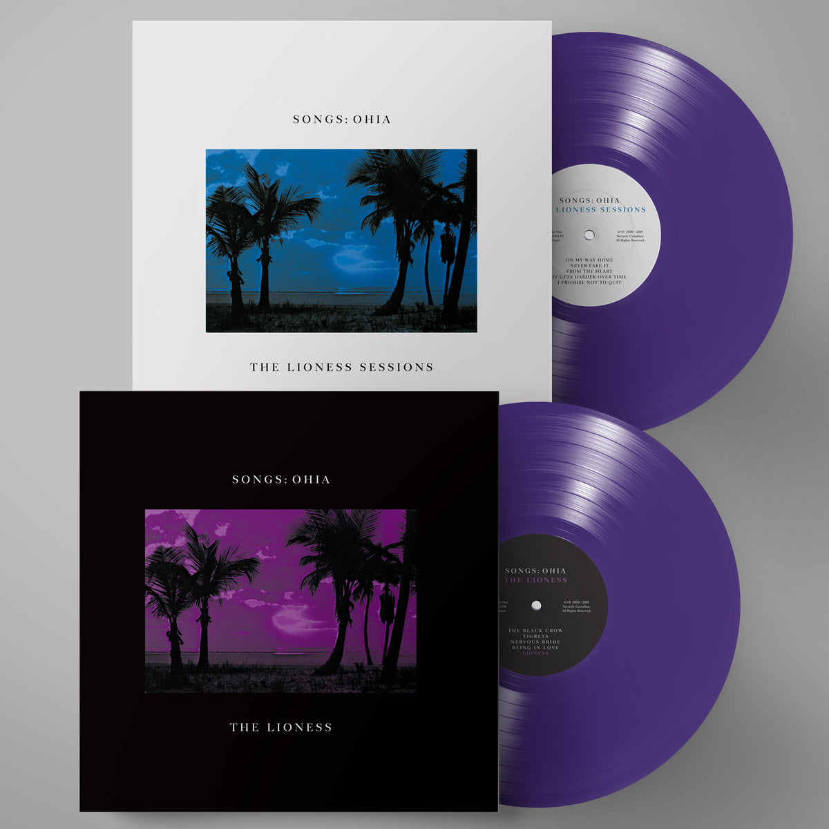 SONGS: OHIA - LOVE & WORK: THE LIONESS SESSIONS VINYL (LTD. ED. PURPLE ...